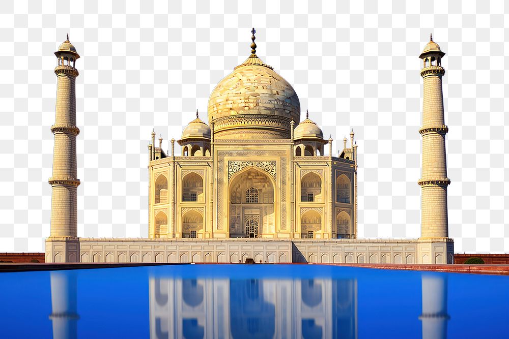 PNG Iconic Taj Mahal landmark | Free PNG - rawpixel