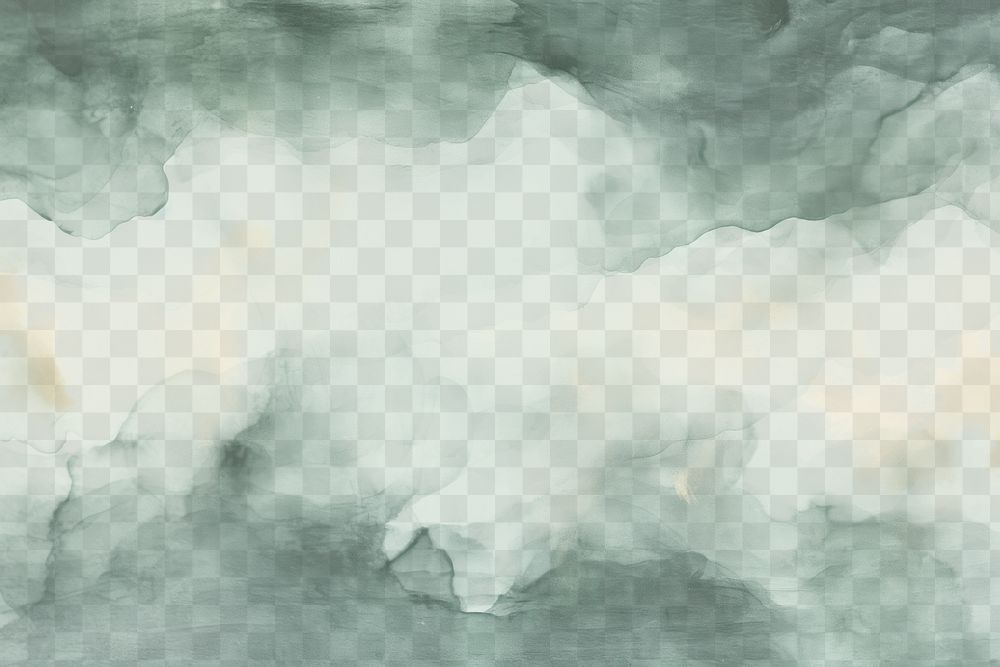 Abstract green watercolor png overlay | Free PNG - rawpixel