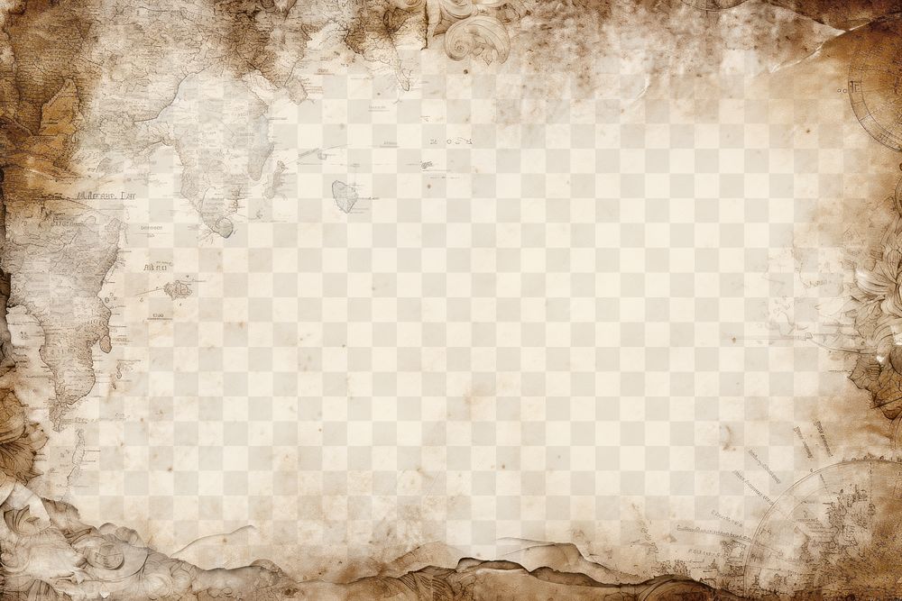 Vintage world map png overlay | Premium PNG - rawpixel