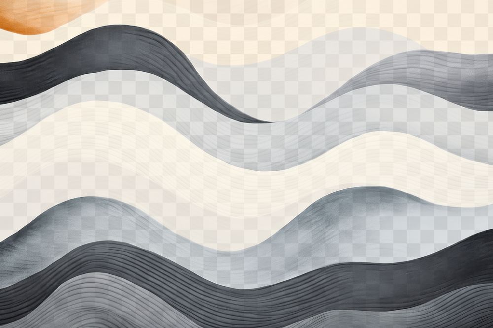 Abstract wavy lines pattern png | Free PNG - rawpixel