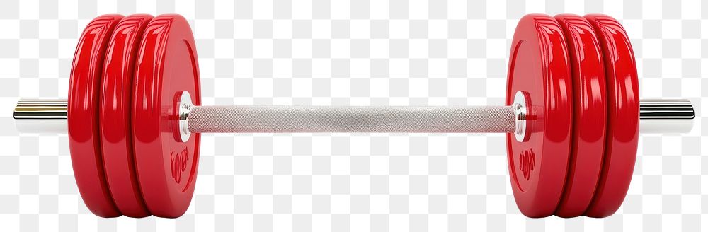 Red big barbell exercise fitness | Free PNG - rawpixel