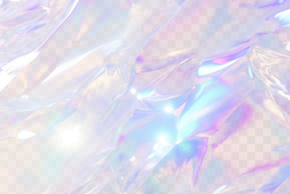 Iridescent abstract holographic png overlay | Free PNG - rawpixel