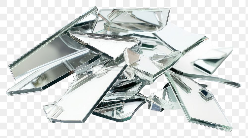 PNG Broken mirror shards white | Free PNG - rawpixel