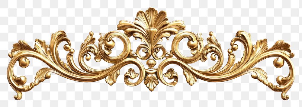 PNG Elegant gold ornamental design | Free PNG - rawpixel