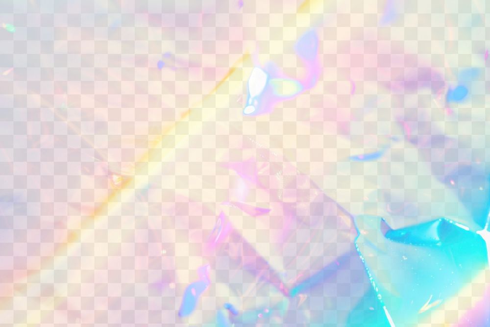 Vibrant iridescent abstract holographic png | Free PNG - rawpixel