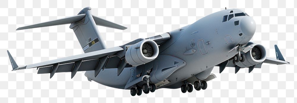 PNG Military cargo aircraft flight | Free PNG - rawpixel