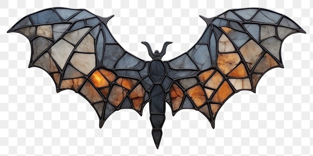 PNG Mosaic tiles bat animal | Premium PNG - rawpixel