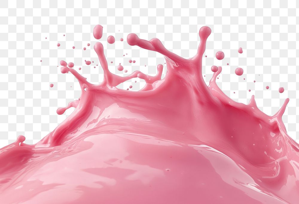 PNG Vibrant pink liquid splash | Premium PNG - rawpixel