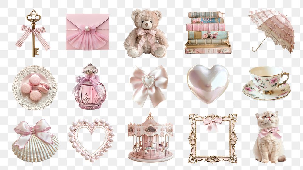 PNG pink coquette design element | Free PNG - rawpixel