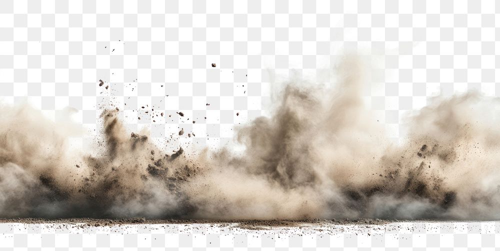 PNG Explosive dust cloud impact | Free PNG - rawpixel