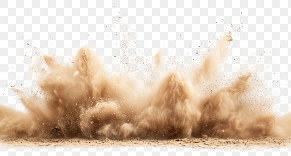 PNG Explosive sand dust cloud | Free PNG - rawpixel