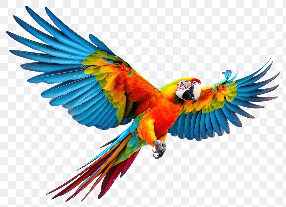 PNG Parrot animal flying bird. | Free PNG - rawpixel