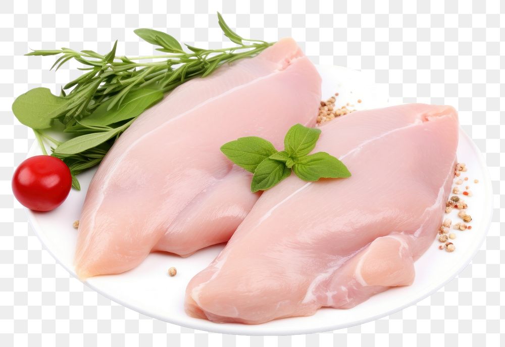 PNG Raw chicken fillets food | Free PNG - rawpixel