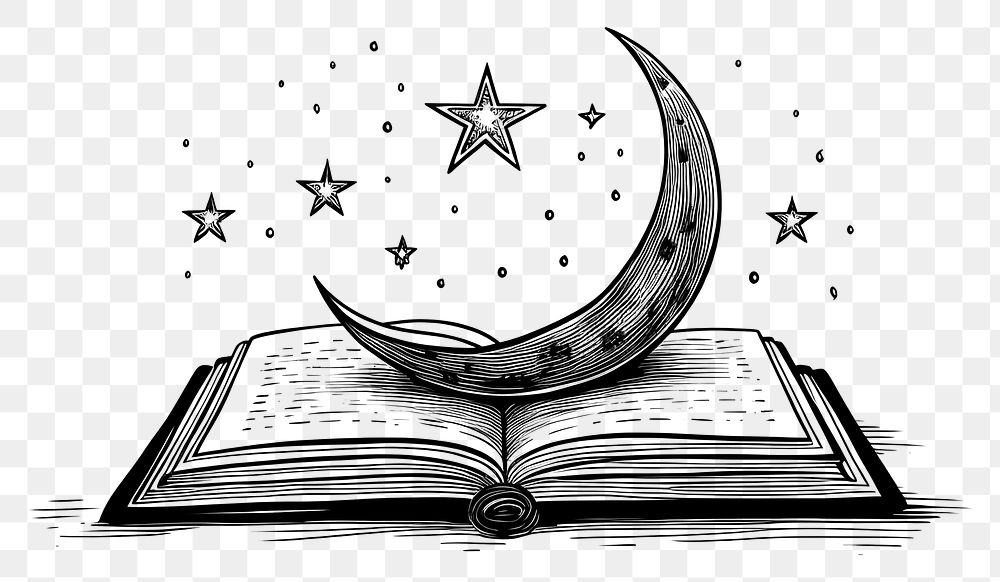 PNG Book moon publication drawing | Premium PNG - rawpixel
