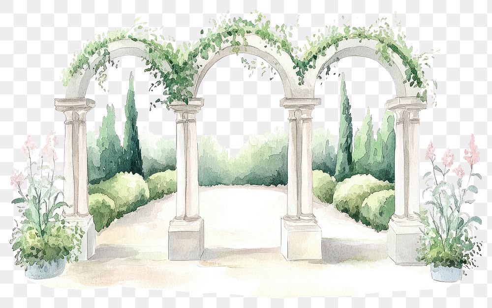PNG Garden Arches garden arch | Free PNG - rawpixel