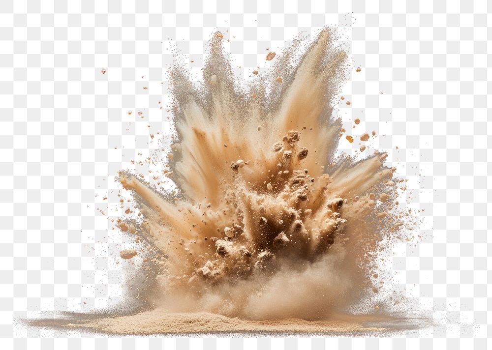 PNG Beach Sand Eruption explosion | Free PNG - rawpixel