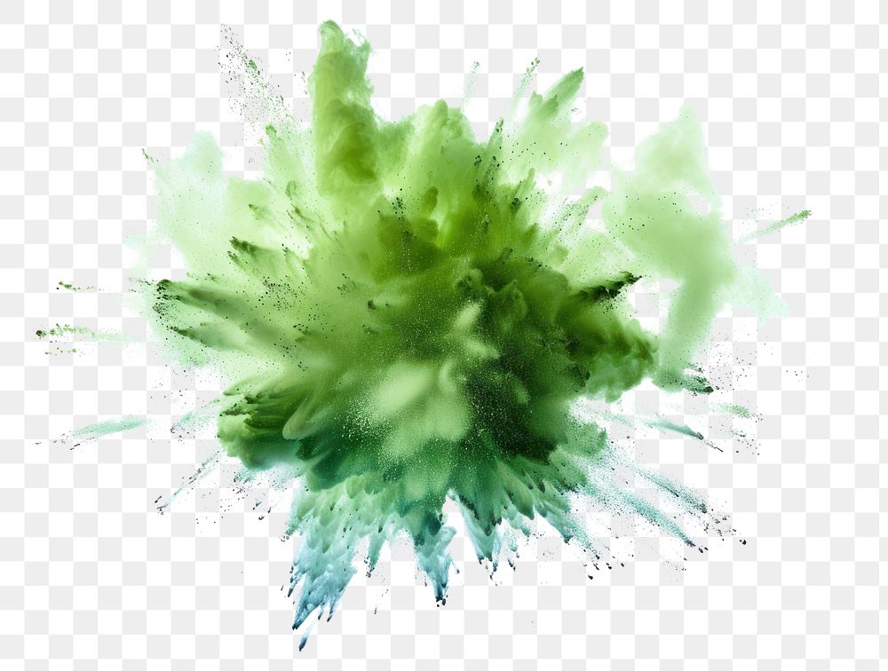 PNG Green explosion art graphics | Free PNG - rawpixel
