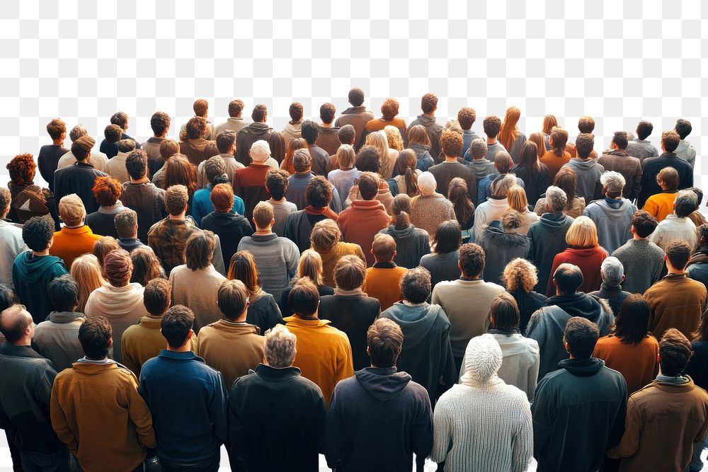 PNG Multicultural crowd people person | Free PNG - rawpixel