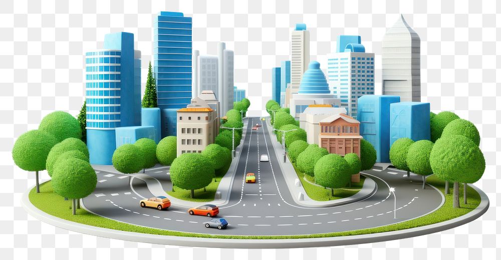 PNG City road car architecture | Premium PNG - rawpixel