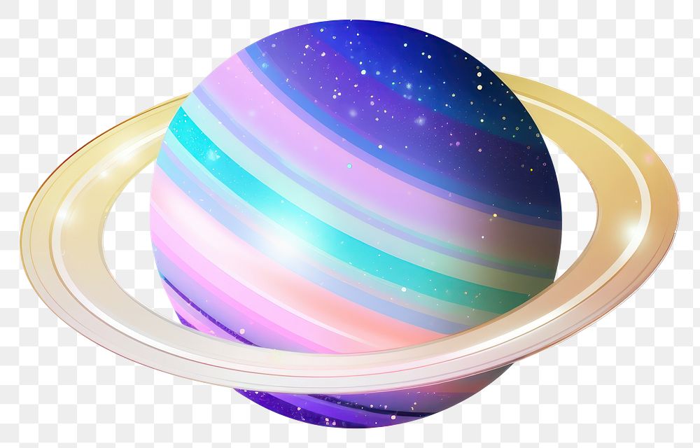 PNG Colorful saturn icon universe | Free PNG - rawpixel