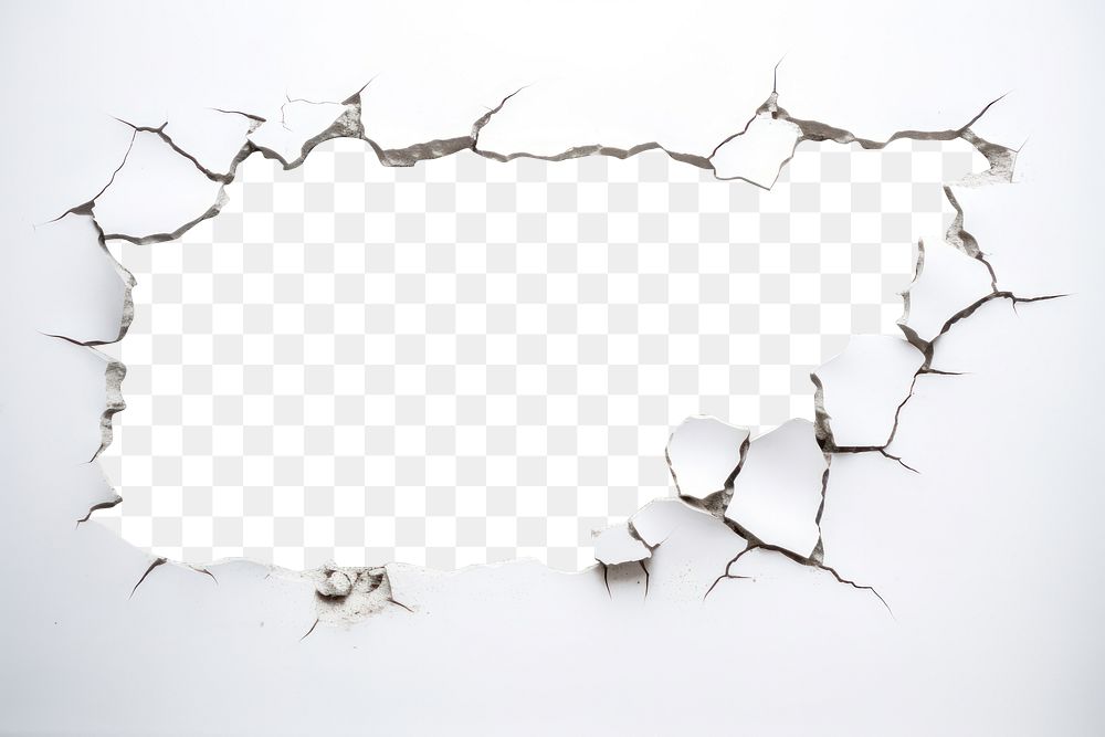 PNG cracked wall hole texture. | Premium PNG - rawpixel