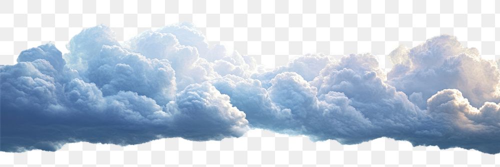 PNG Smooth blue cold clouds | Free PNG - rawpixel