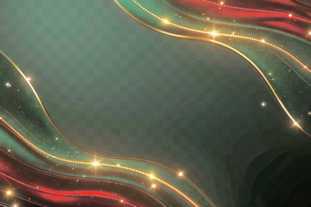 PNG Luxurious golden border lights | Premium PNG - rawpixel