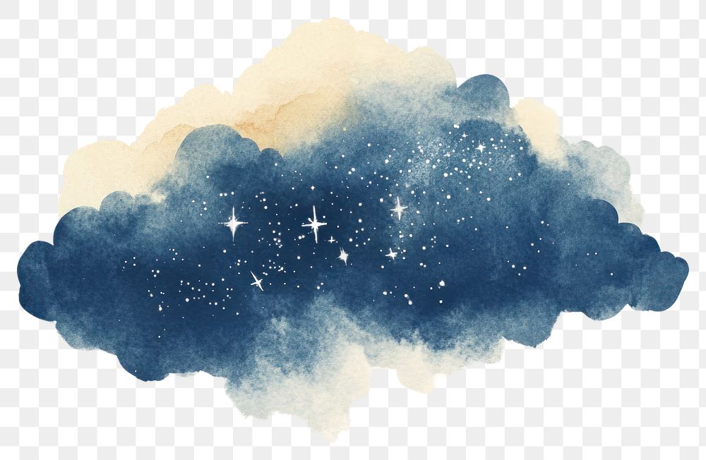 PNG Cosmic haze illustration watercolor | Premium PNG - rawpixel