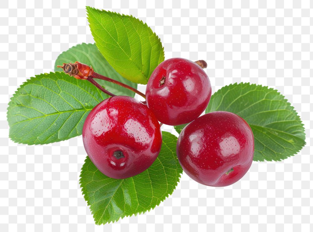 PNG Cherry cherry fruit plant. | Free PNG - rawpixel