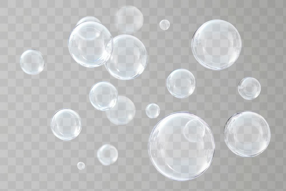 PNG group transparent bubbles floating | Free PNG - rawpixel