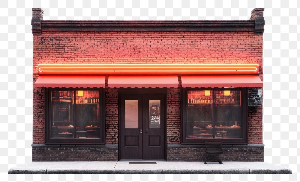 PNG Architecture brick building awning | Free PNG - rawpixel