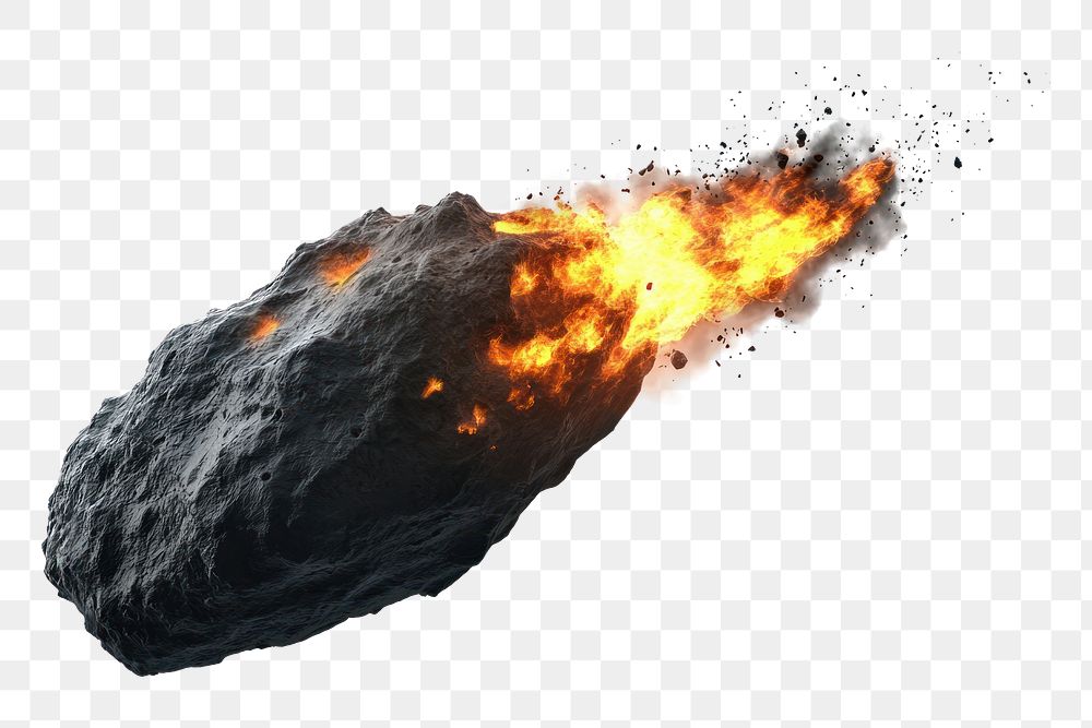 PNG burning asteroid flame fire | Free PNG - rawpixel