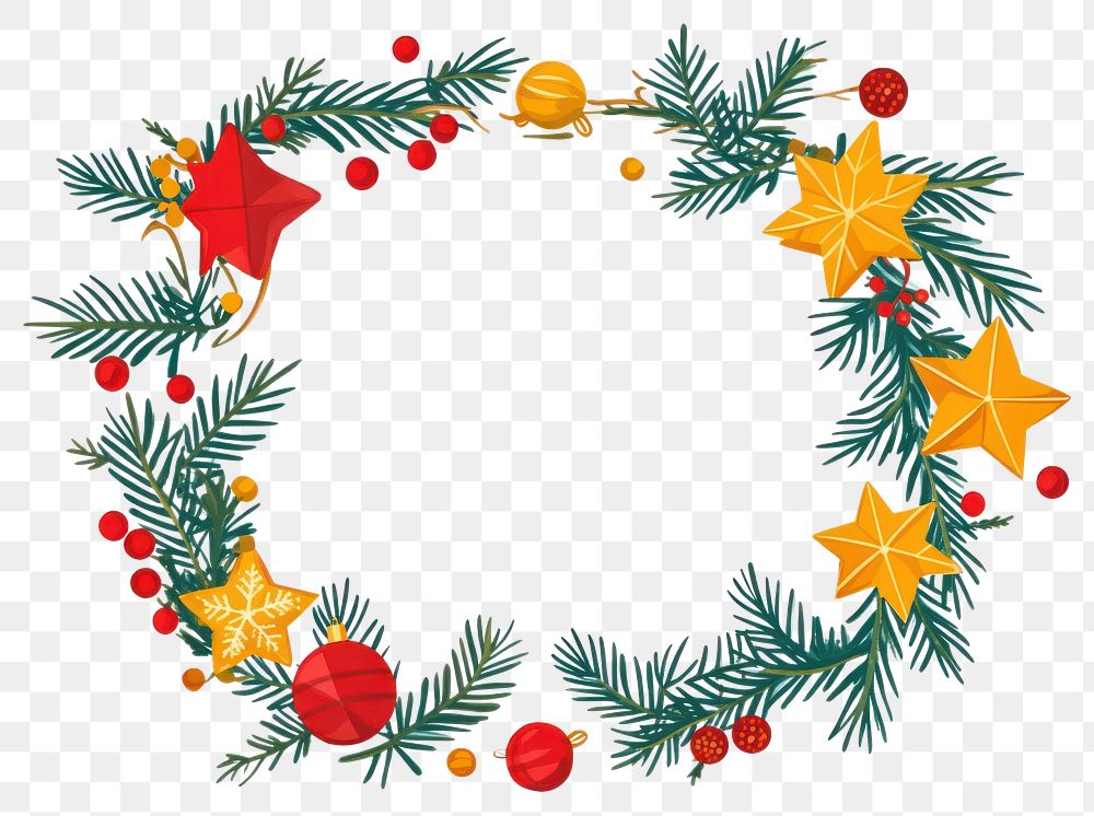 PNG Simple Christmas frame illustration | Free PNG - rawpixel