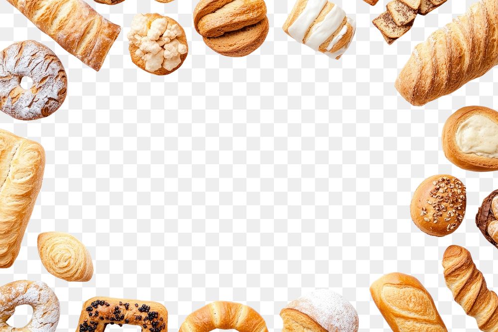 PNG Bakery pastry bread croissants. | Free PNG - rawpixel