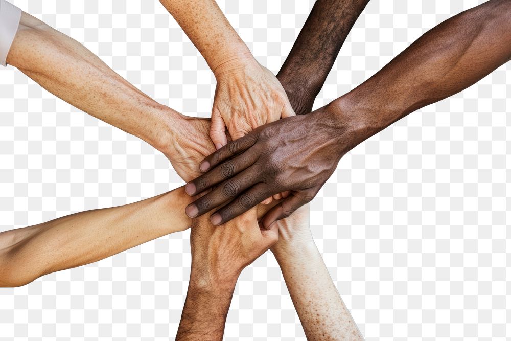 PNG Diversity people stacking hands | Free PNG - rawpixel