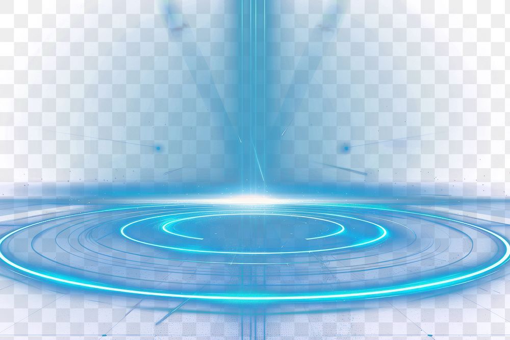 PNG Blue futuristic product backdrop | Free PNG - rawpixel