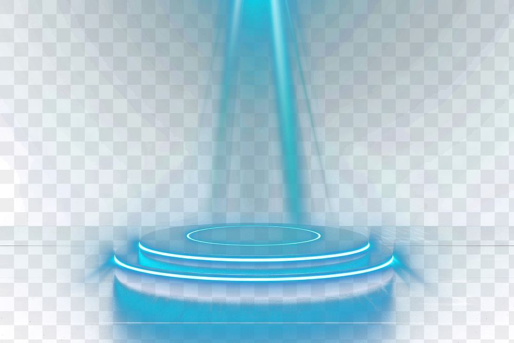 PNG Blue futuristic product backdrop | Free PNG - rawpixel