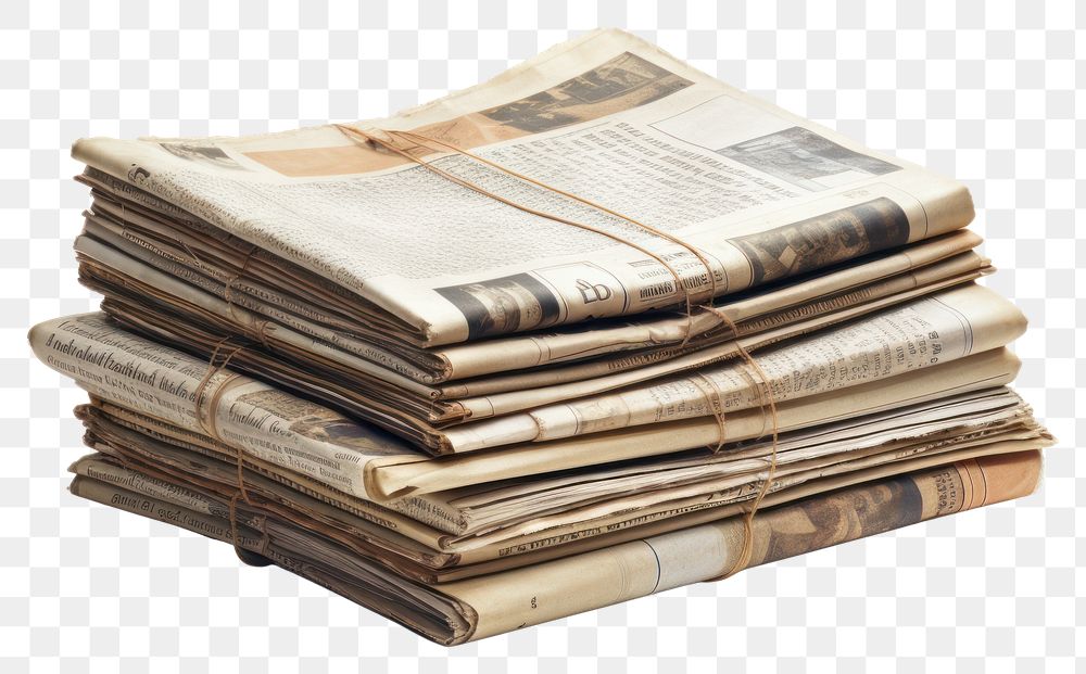 PNG Newspaper old white background | Free PNG - rawpixel