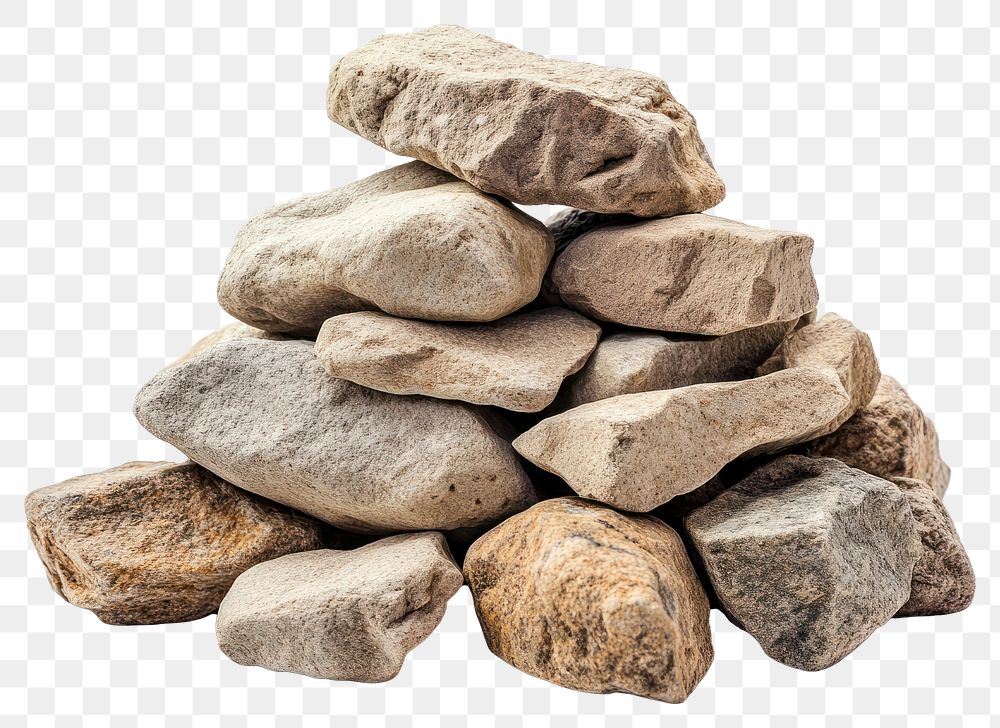 PNG Pile stone stones rocks | Free PNG - rawpixel
