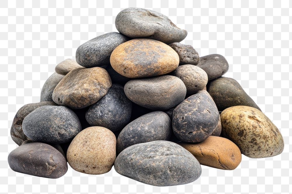 PNG Pile rocks pebbles landscaping | Free PNG - rawpixel