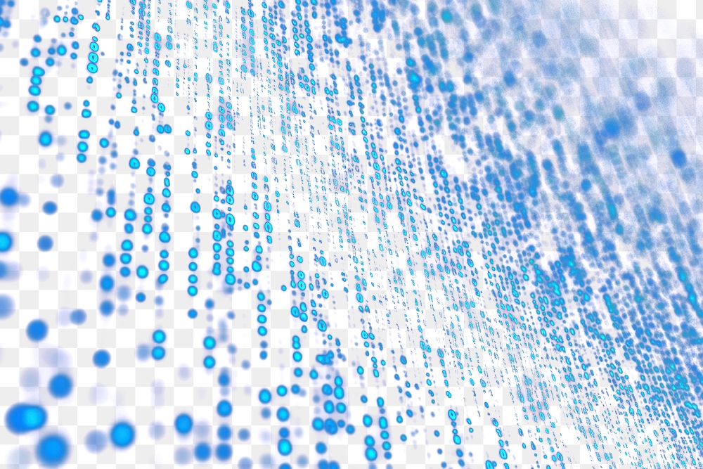 PNG Blue digital binary blue | Free PNG - rawpixel