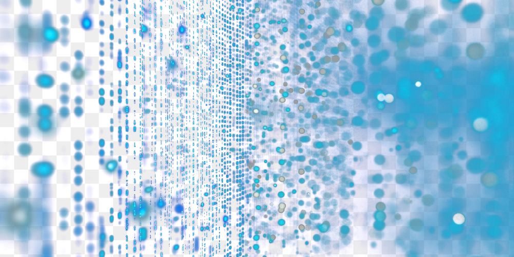 PNG Blue digital binary background | Free PNG - rawpixel