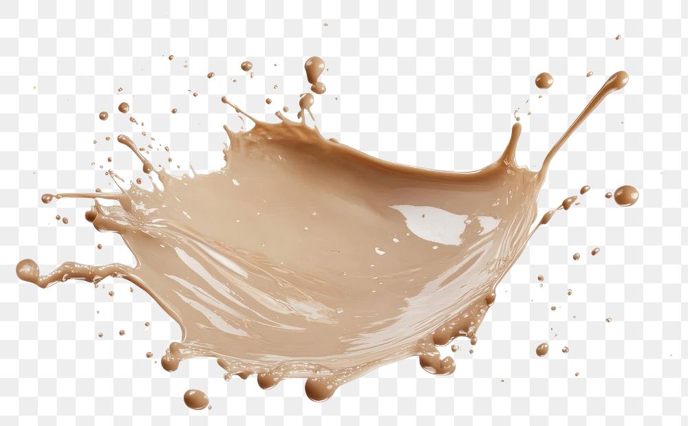 PNG Beige splash abstract beverage | Free PNG - rawpixel