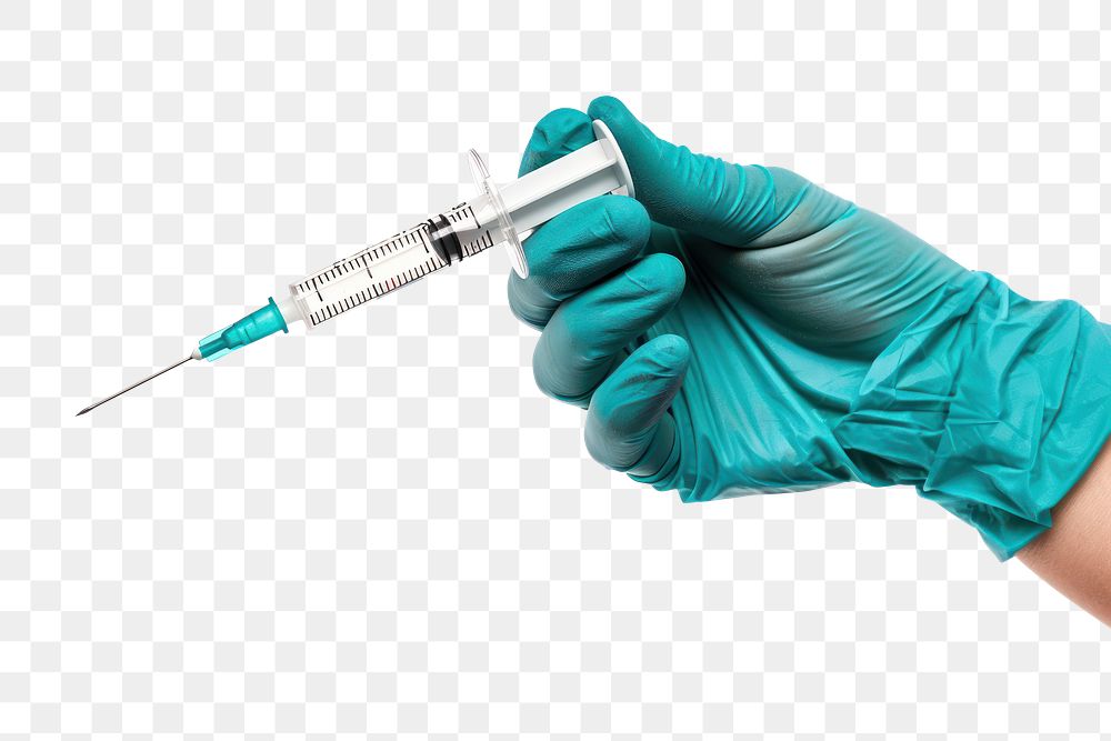 PNG Medical syringe glove hand | Free PNG - rawpixel