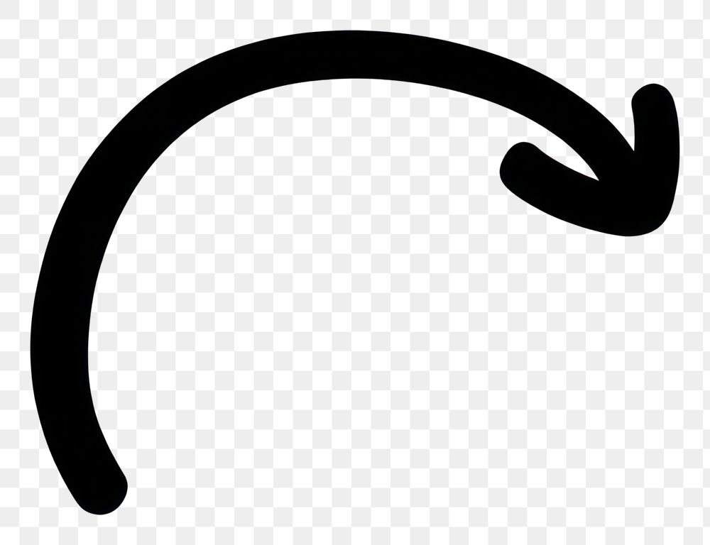 PNG Arrow curl line symbol | Free PNG - rawpixel