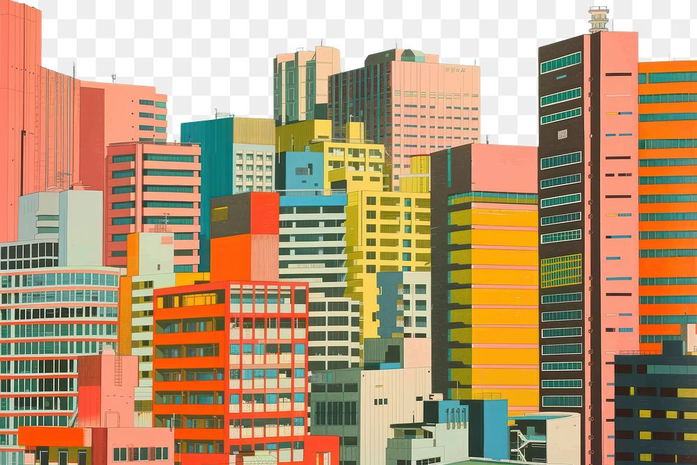 PNG Building architecture neighborhood metropolis. | Premium PNG - rawpixel