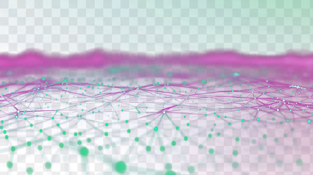 PNG Digital Connected web landscape | Free PNG - rawpixel