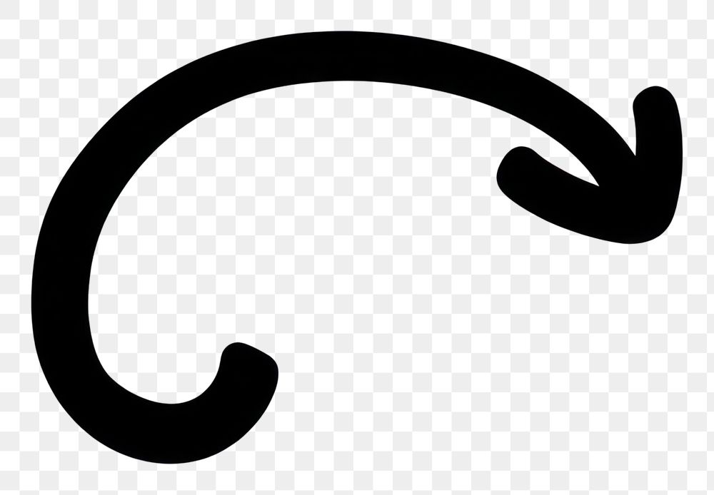 PNG Arrow curl line symbol | Free PNG - rawpixel