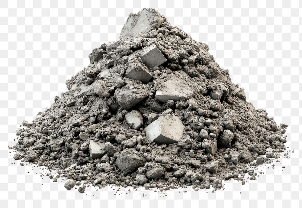 PNG Real pile concrete powder | Free PNG - rawpixel