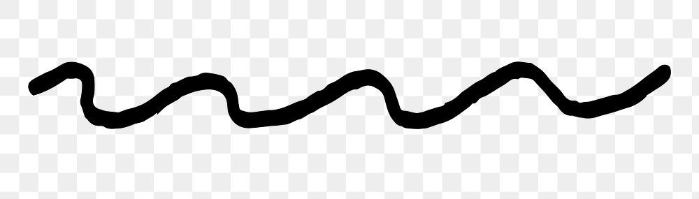 PNG Curved black wavy line, | Free PNG - rawpixel
